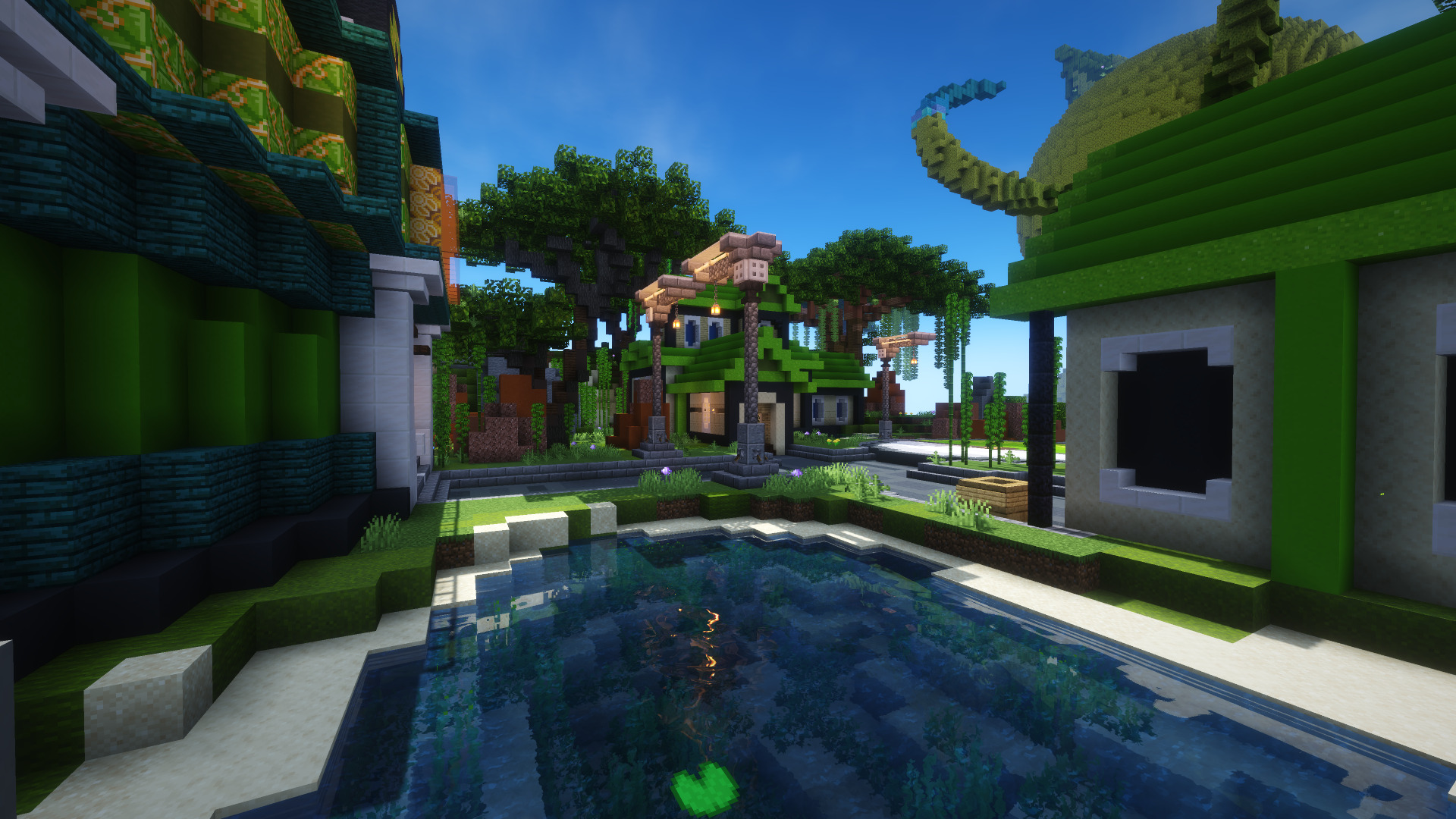 Grass Pixelmon Gym | Chunkfactory